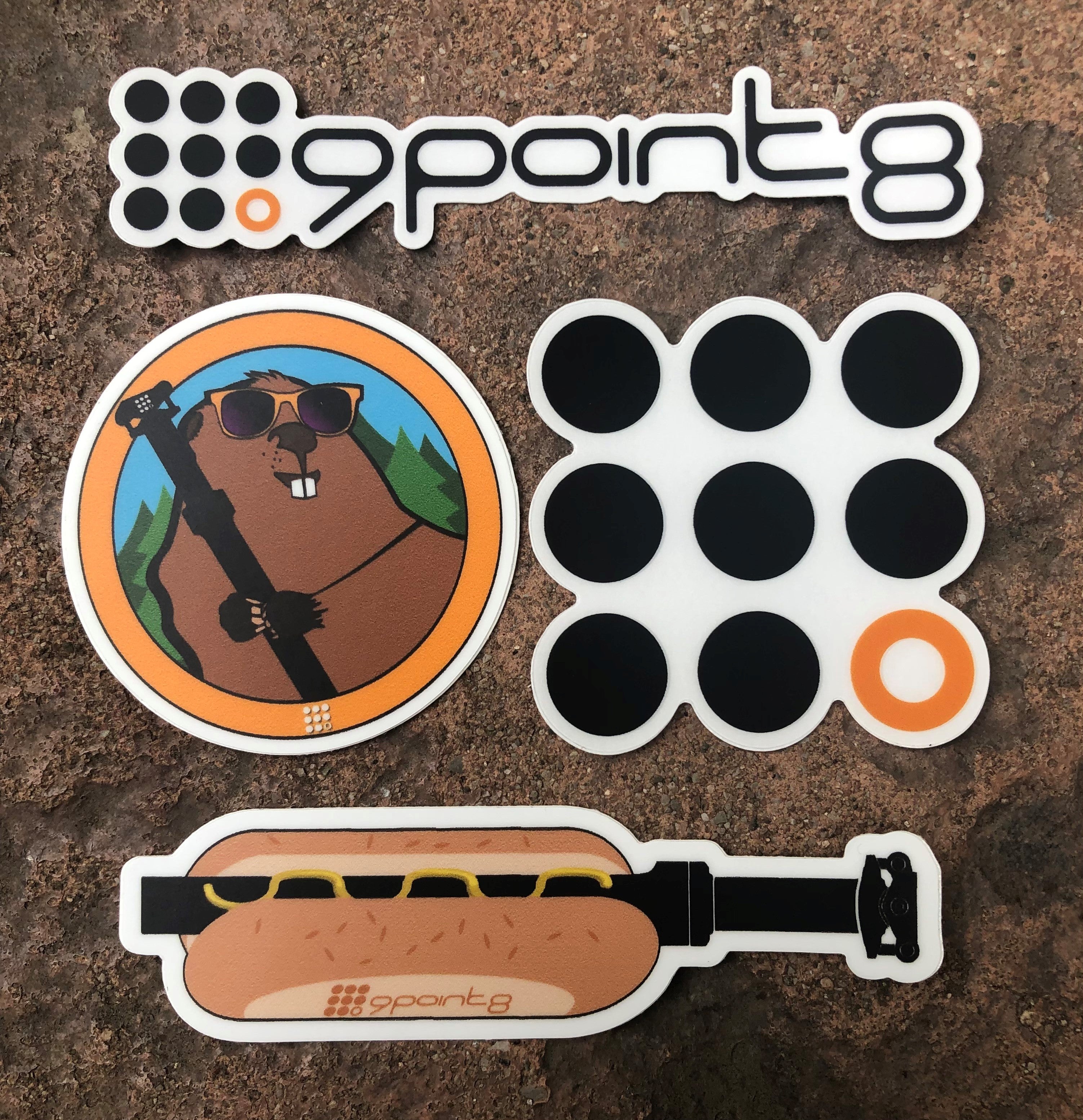 9point8 Sticker Pack